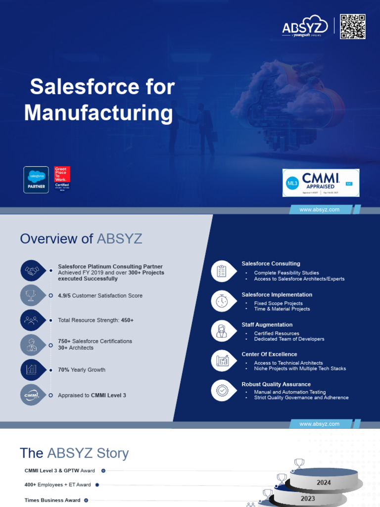 ABSYZ: Salesforce Consulting Overview | PDF | Consultant | Computing
