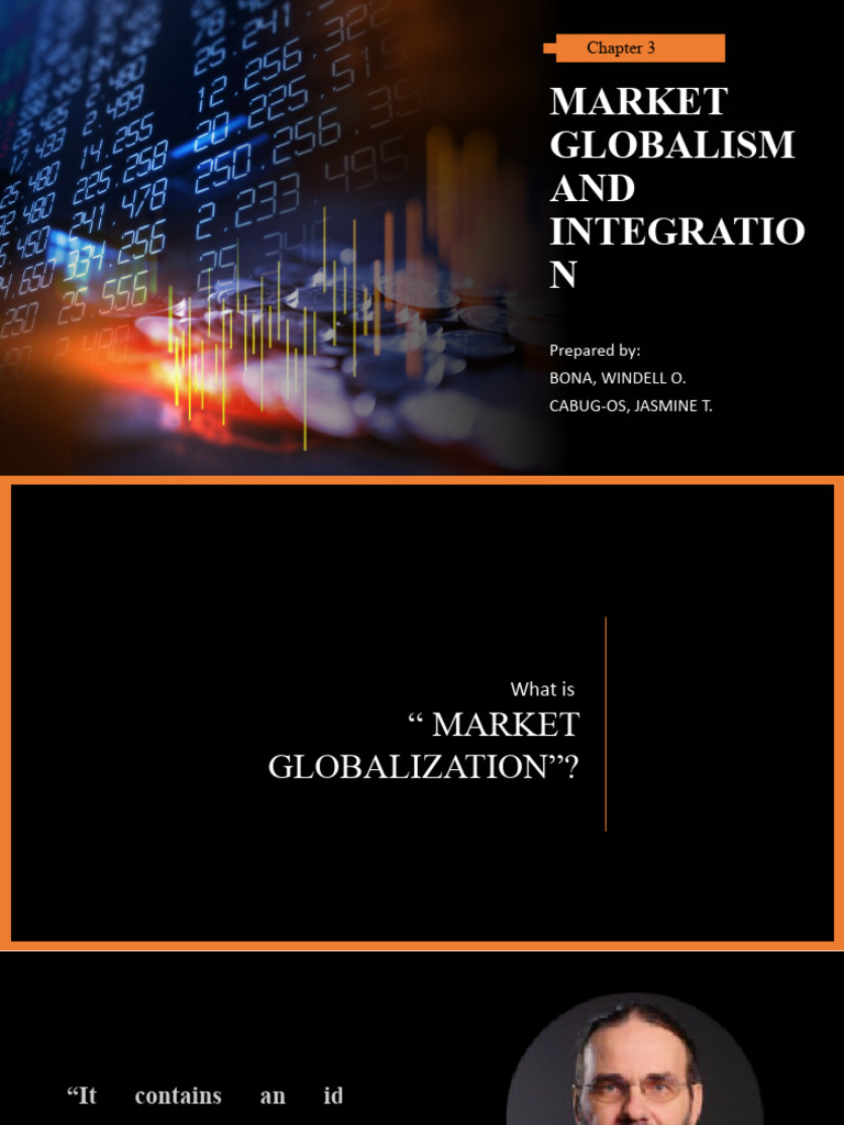 3 - Market Globalism and Integration | PDF | Globalization ...