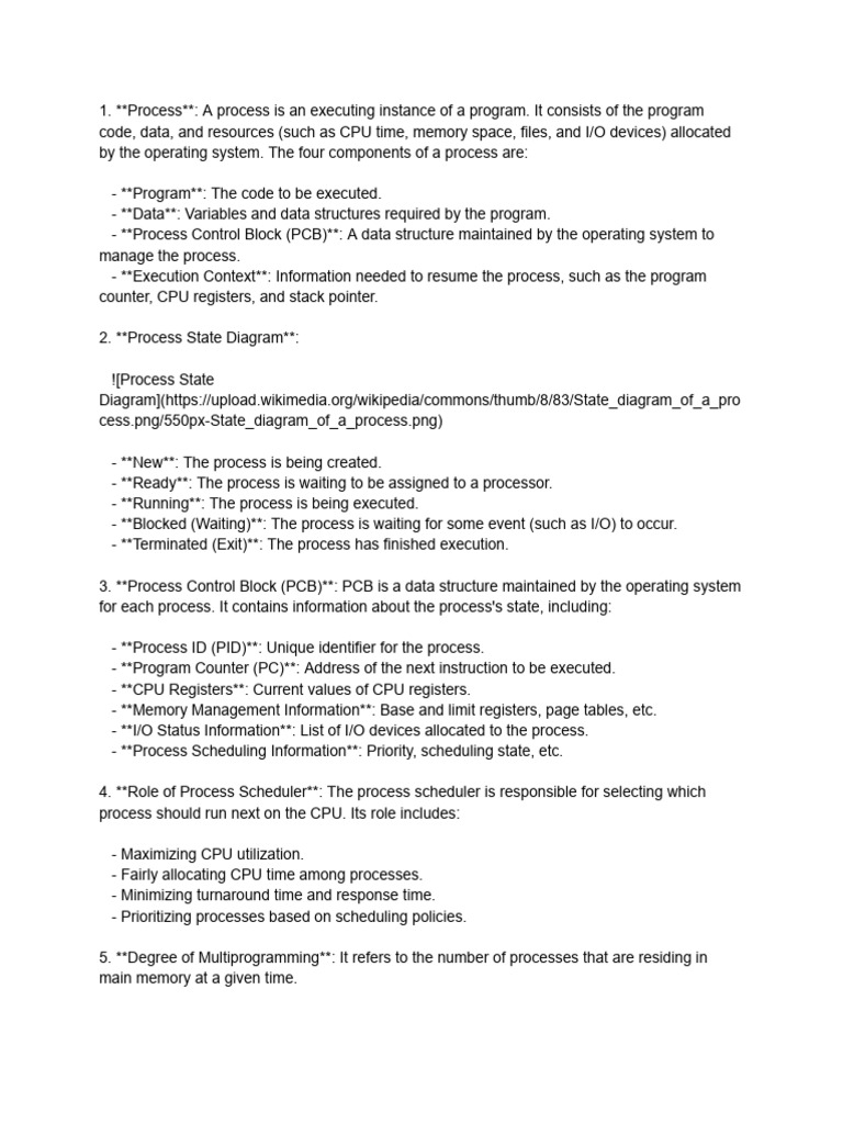 Os 2 Pdf Process Computing Scheduling Computing