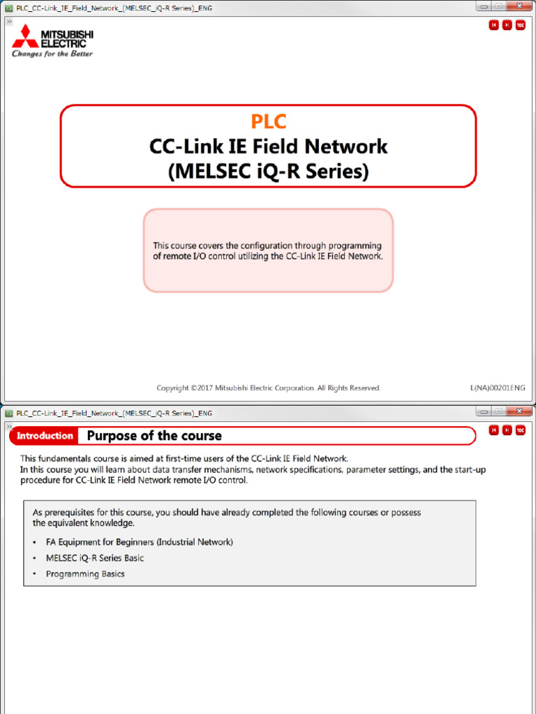 1-CC-Link IE FLD NTW IQ-R Na Eng | PDF