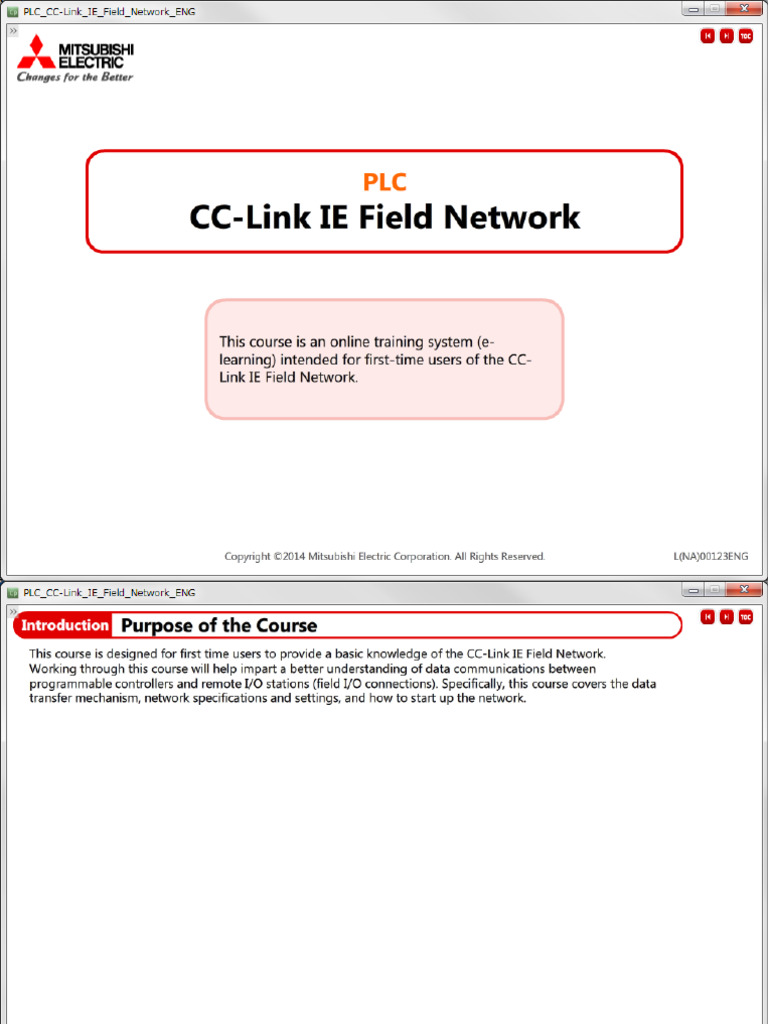 1-CC-Link IE FLD NTW Na Eng | PDF