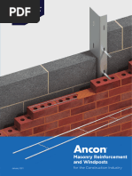 Horizontal Joint Reinforcement in Masonry | PDF | Masonry | Concrete
