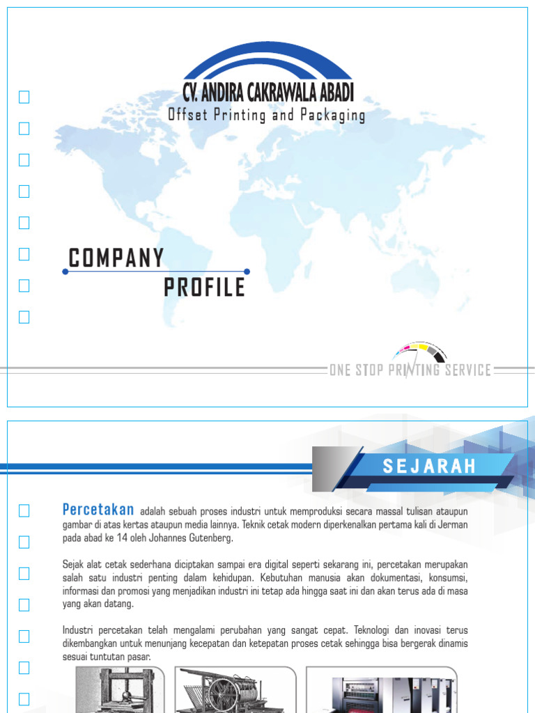 Company Profile CV. Andira Cakrawala Abadi Revisi (03 November 2022) 00 | PDF