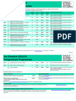 SETU PG Courses Fees 2025.26 Ex. LLL 21.01.25 | PDF | Postgraduate ...