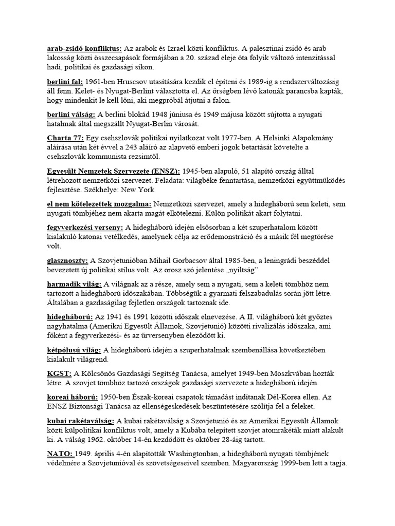Hidegháború | PDF