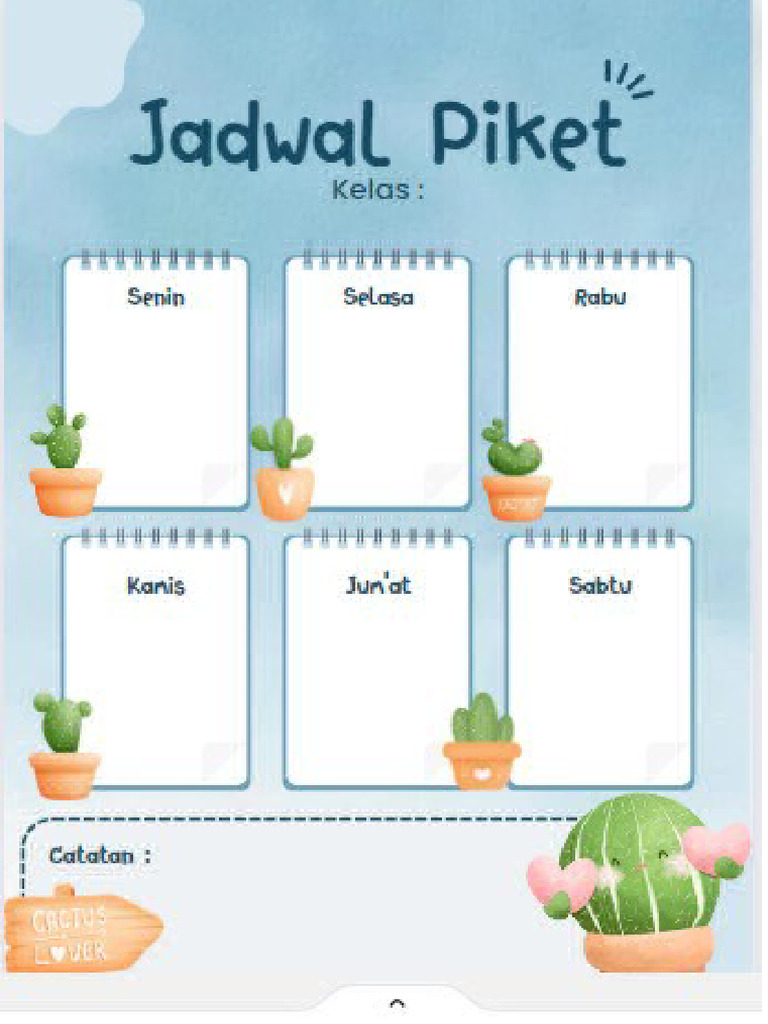 Jadwal Piket | PDF