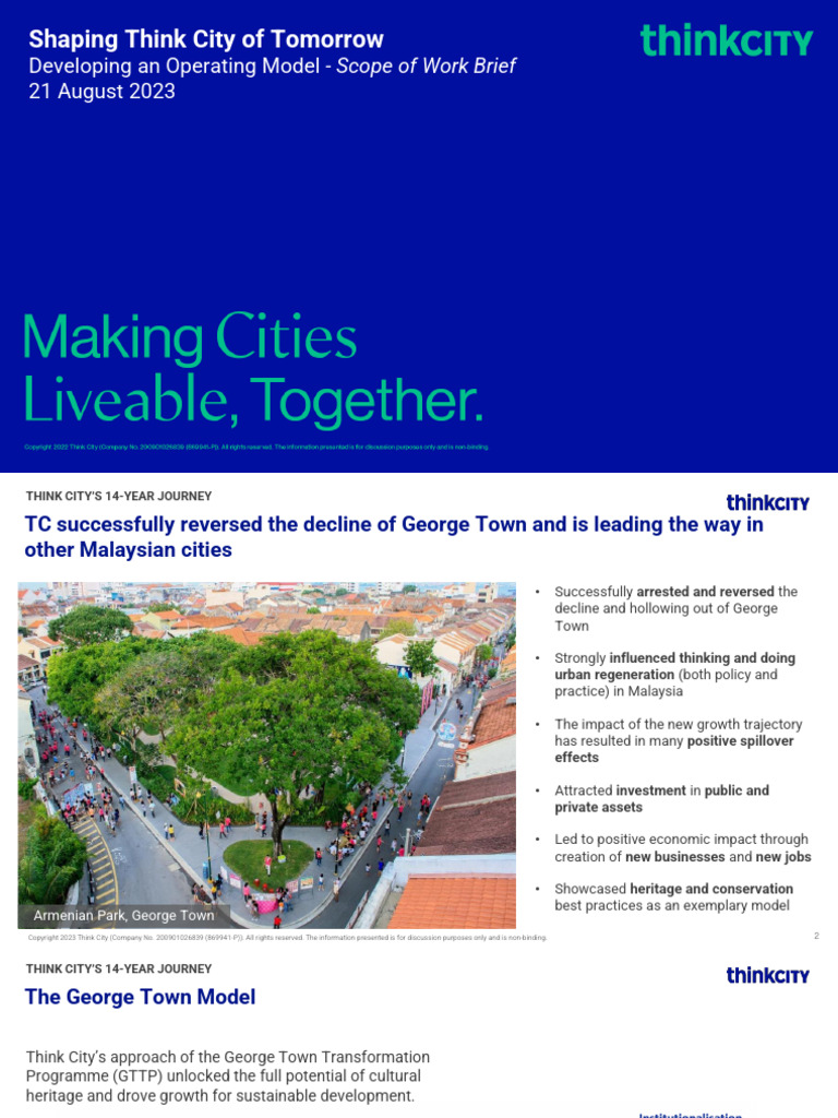 Scope of Work Brief - Developing an Operating Model for Think City ...