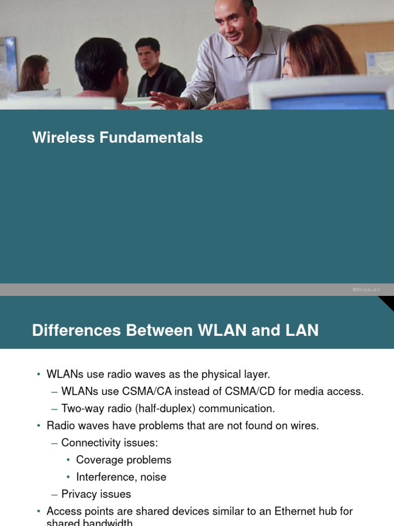 Wireless Fundamental Architecture Pdf Wireless Lan Ieee 802 11