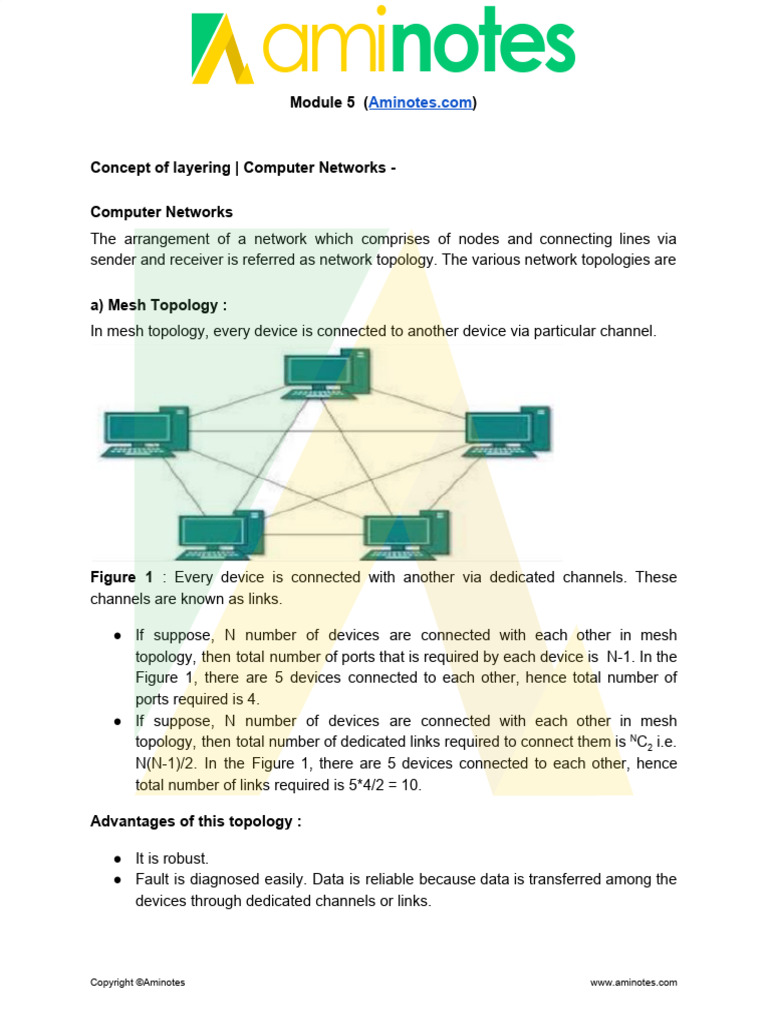 Computer Networks and Security | PDF | Routing | Network Topology