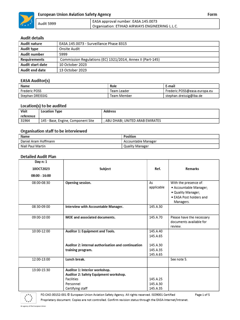 Audit | PDF | Audit | Iso 9000
