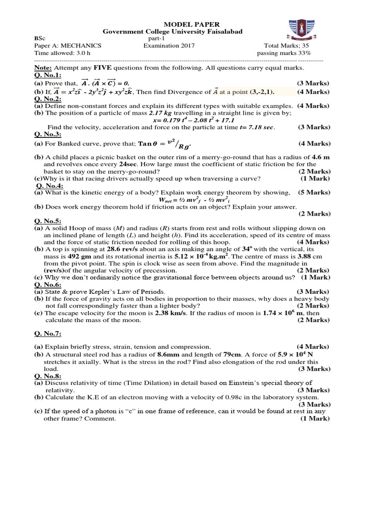 Physics | Download Free PDF | Electron | Force