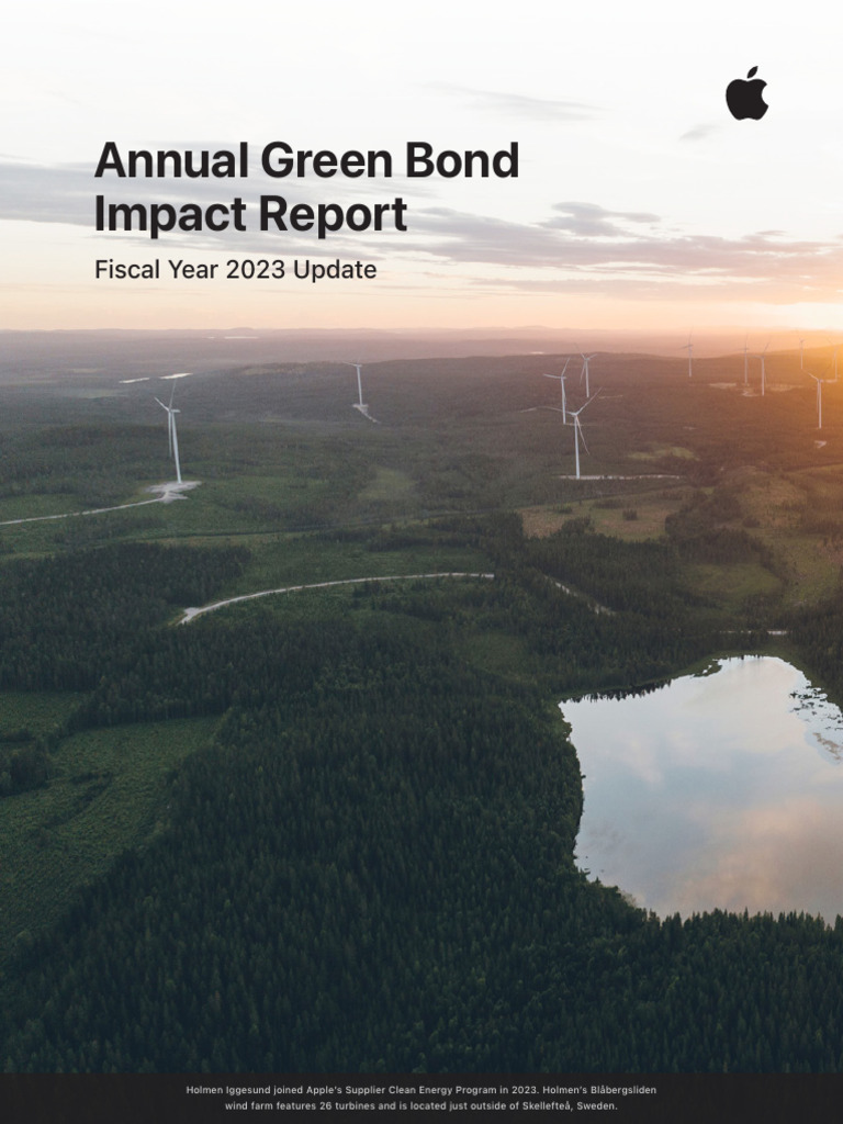 Apple Green Bond Impact Report 2023 | PDF | Climate Change Mitigation ...