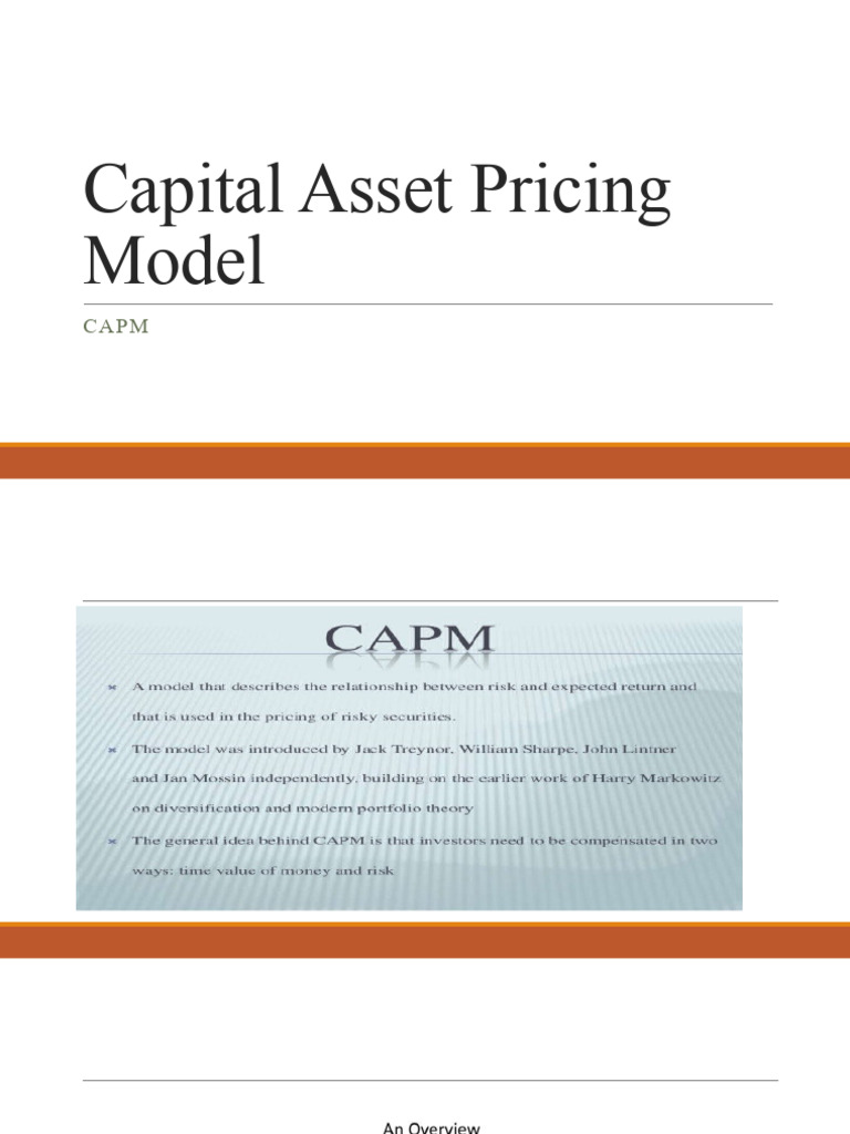 Capm | PDF