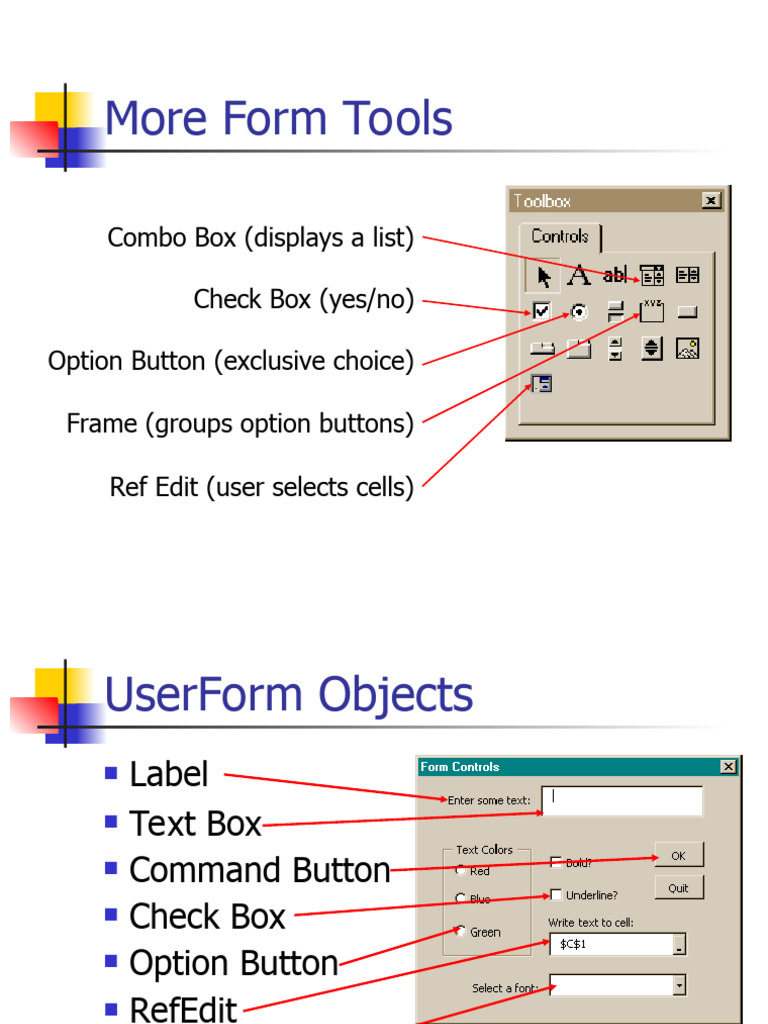 Advanced Dialog Boxes | PDF
