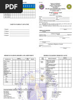 Temporary Progress Report Card Template | PDF | Learning
