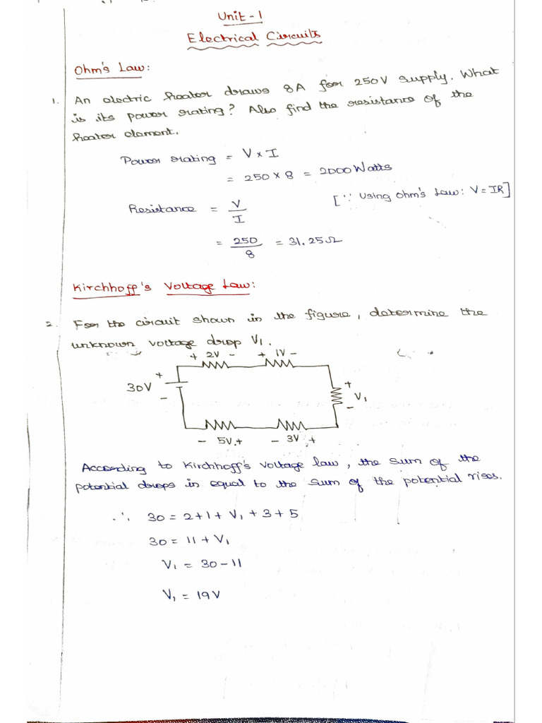Mesh & Node Analysis Problem Solutions | PDF