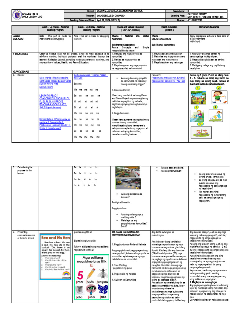 April19 Cuf Grade2 | PDF
