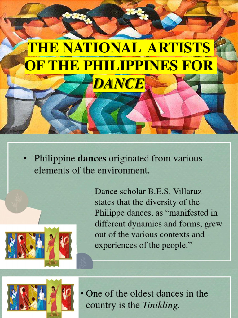 National Artists for Dance in Philippines | PDF | Choreography ...