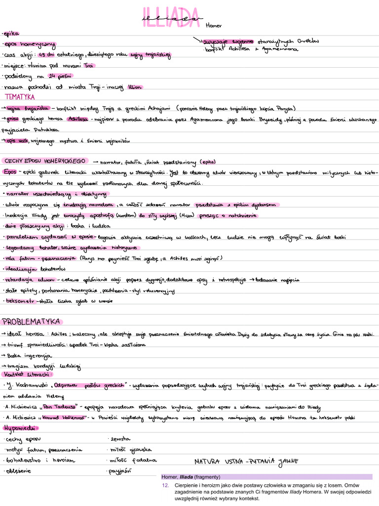 Illiada" Homer | PDF