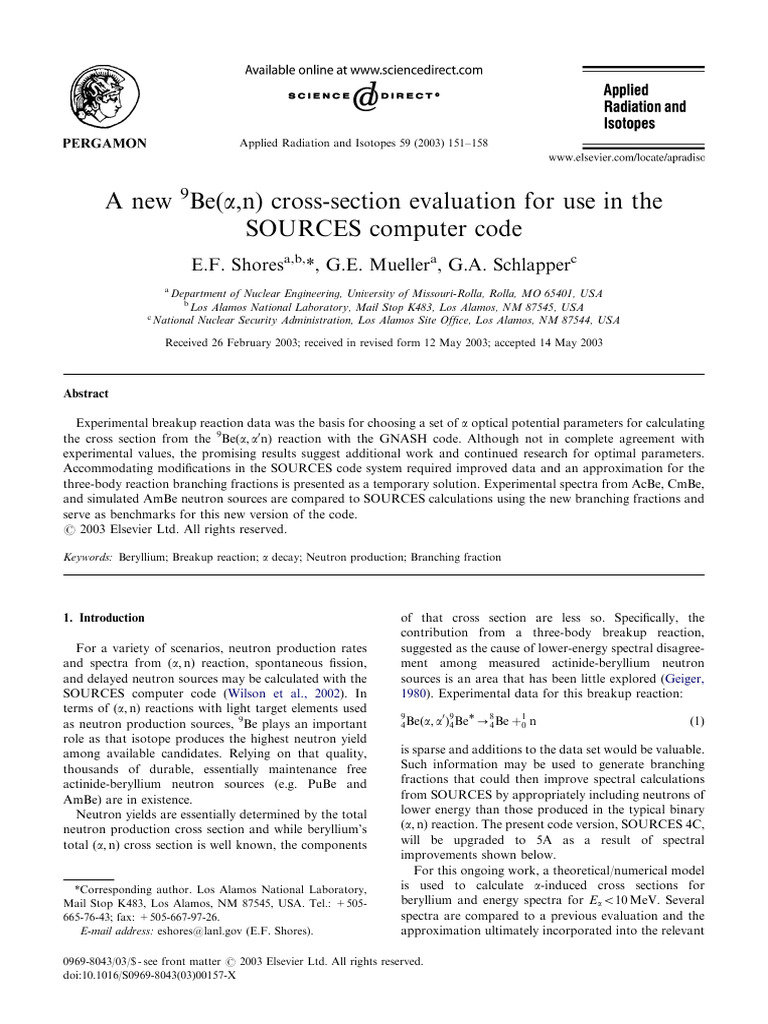 [Applied Radiation and Isotopes 2003-aug vol. 59 iss. 2-3] E.F. Shores_ G.E. Mueller_ G.A ...