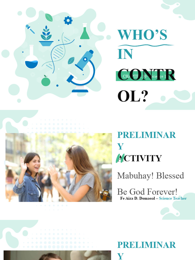 Whos in Control Part 1 | PDF | Hormone | Endocrine System Whos in Control Part 1 | PDF | Hormone | Endocrine System