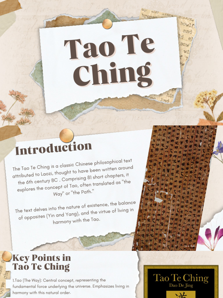 Tao Te Ching - 20231212 - 075549 - 0000 | PDF | Laozi | Tao