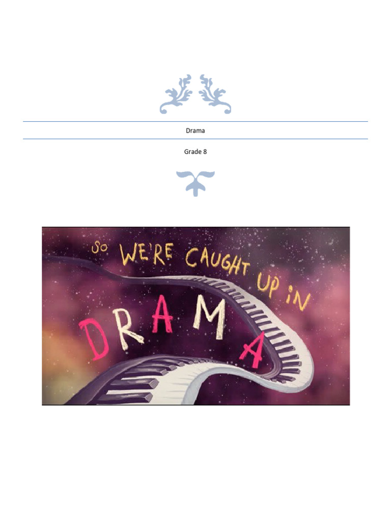 Drama Grade 8 | PDF | Poetry | Comedy