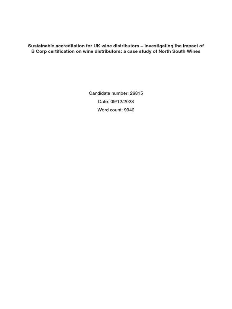 Emily Brighton MW Sustainable Accreditation For UK Wine Distributors ...