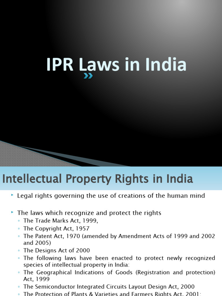 Session-10 IPR | PDF | Patent | Assignment (Law)