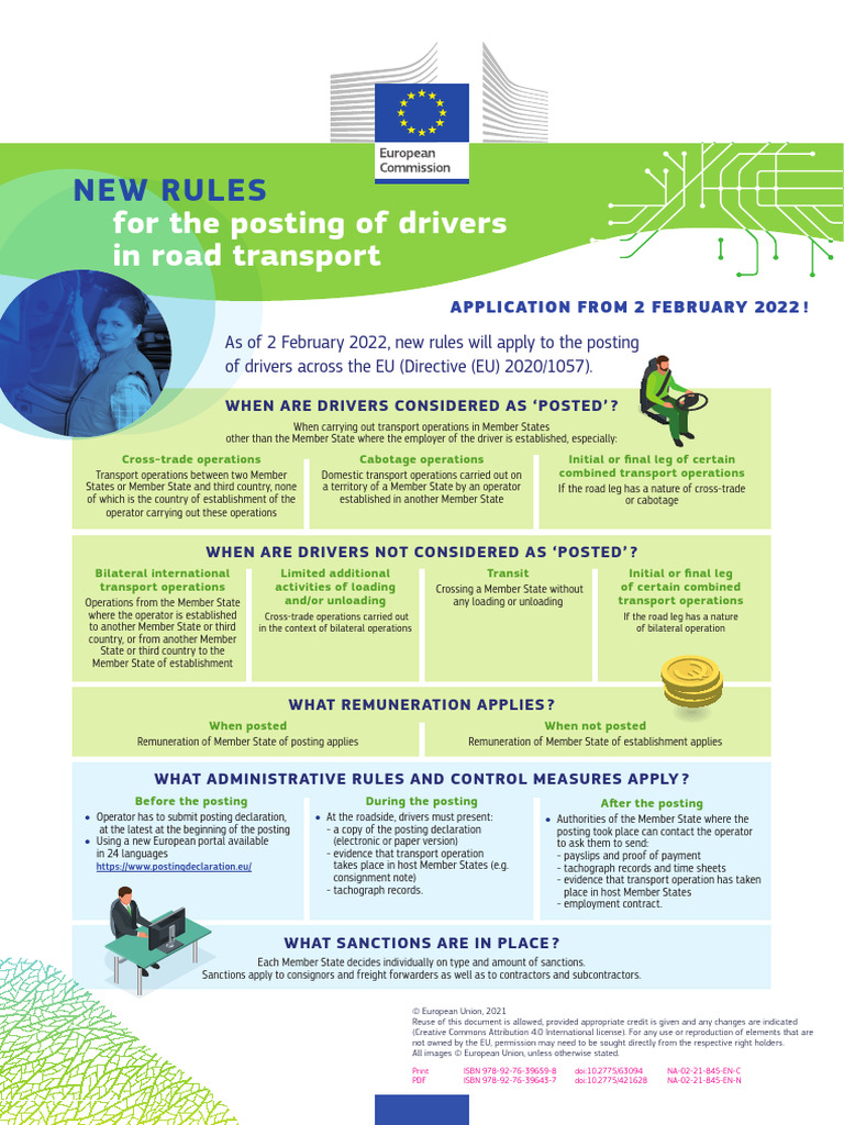 MobilityPack1-Posting of Drivers Factsheet | PDF