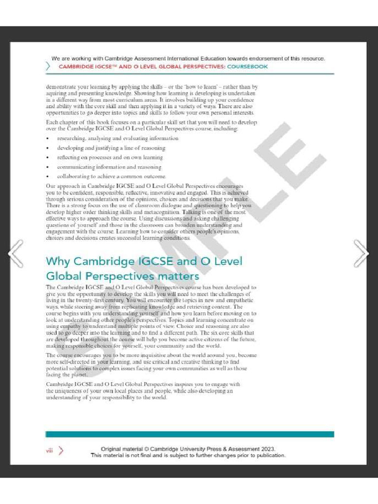 GP New Coursebook Sample | PDF