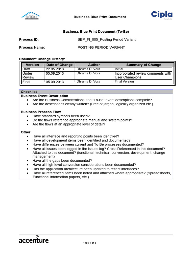 BBP - FI - 005 - Posting Period Variant | PDF | Computing | Software ...