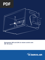 SDV Series VAV Control Installation Manual | PDF | Duct (Flow) | Equipment