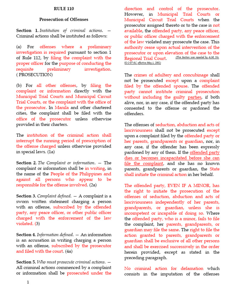 Rules of Court | Download Free PDF | Bail | Prosecutor