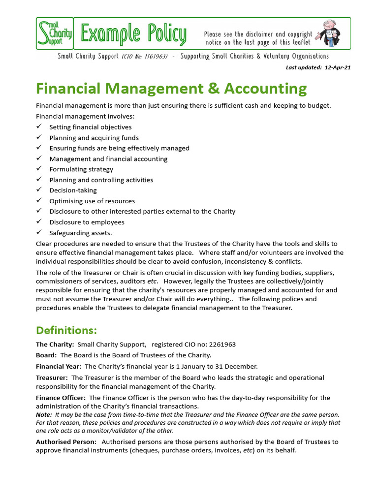 Financial Management | PDF | Budget | Cheque