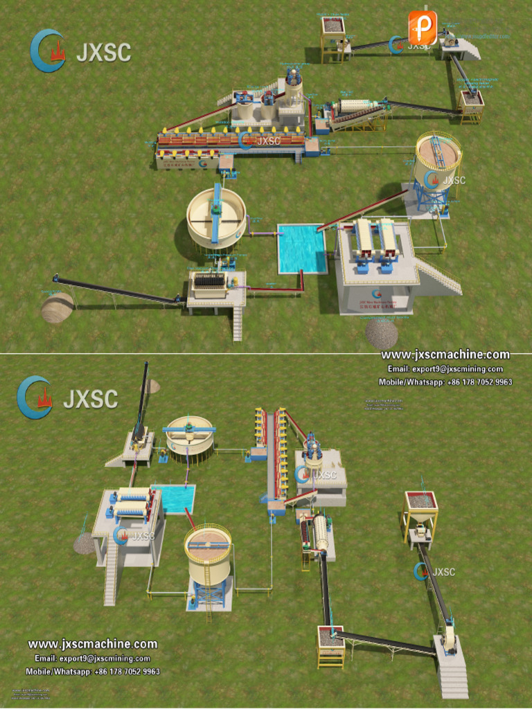 JXSC Lithium Ore Processing Flowsheet | PDF