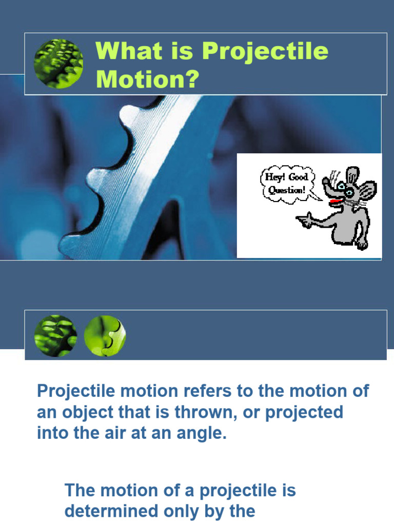 Projectile Motion 2 | Download Free PDF | Acceleration | Projectiles