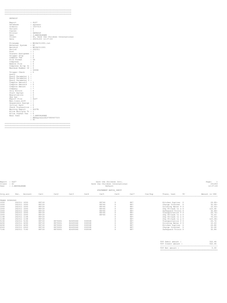 MOCA2311001.txt Statment Proposal | PDF | Computer File | Filename