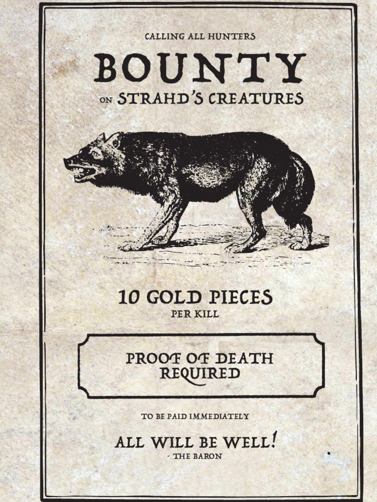 Bounty Notice | PDF | Sports & Recreation