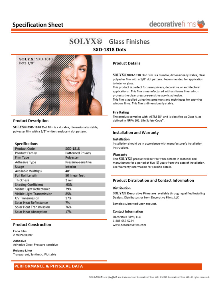 SXD-1818 Dot | PDF | Secondary Sector Of The Economy | Physical Sciences