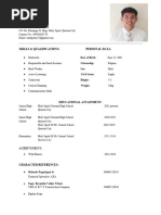 Resume Working Student Jollibee | PDF | Teachers | Learning