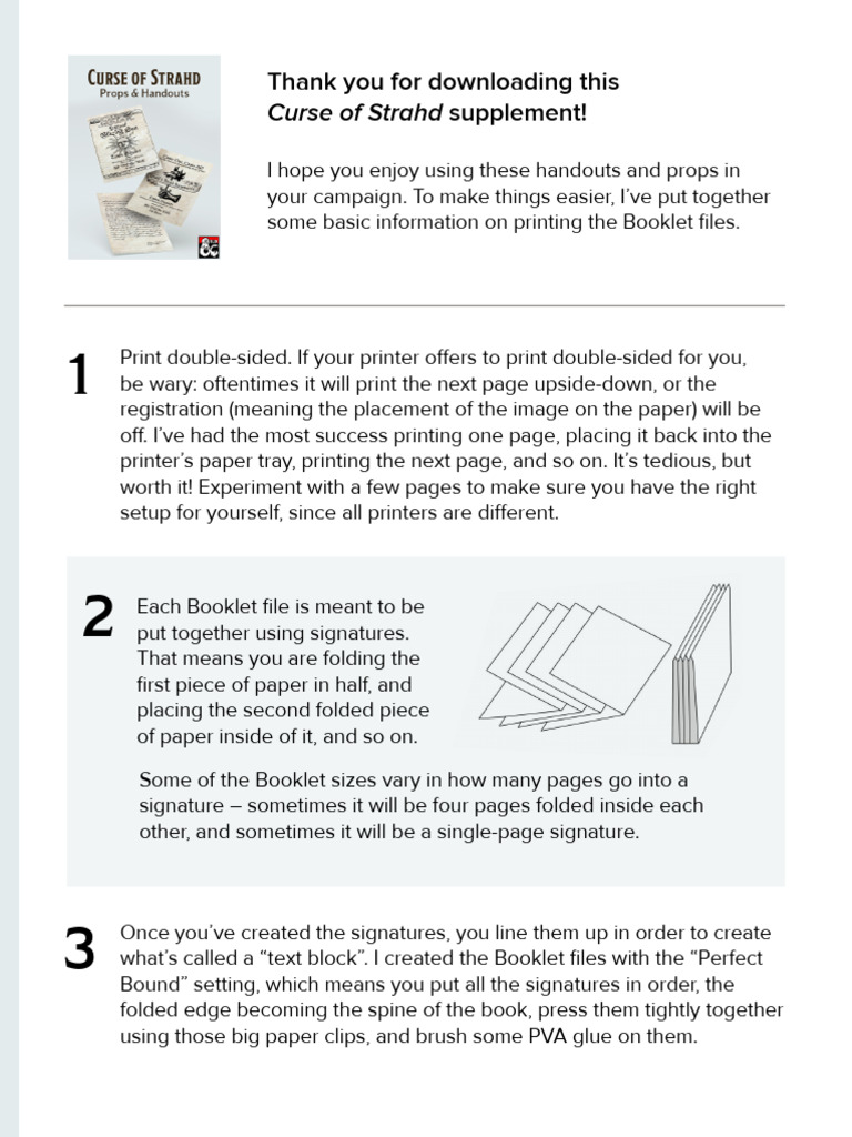 0 Booklet HowTo | PDF