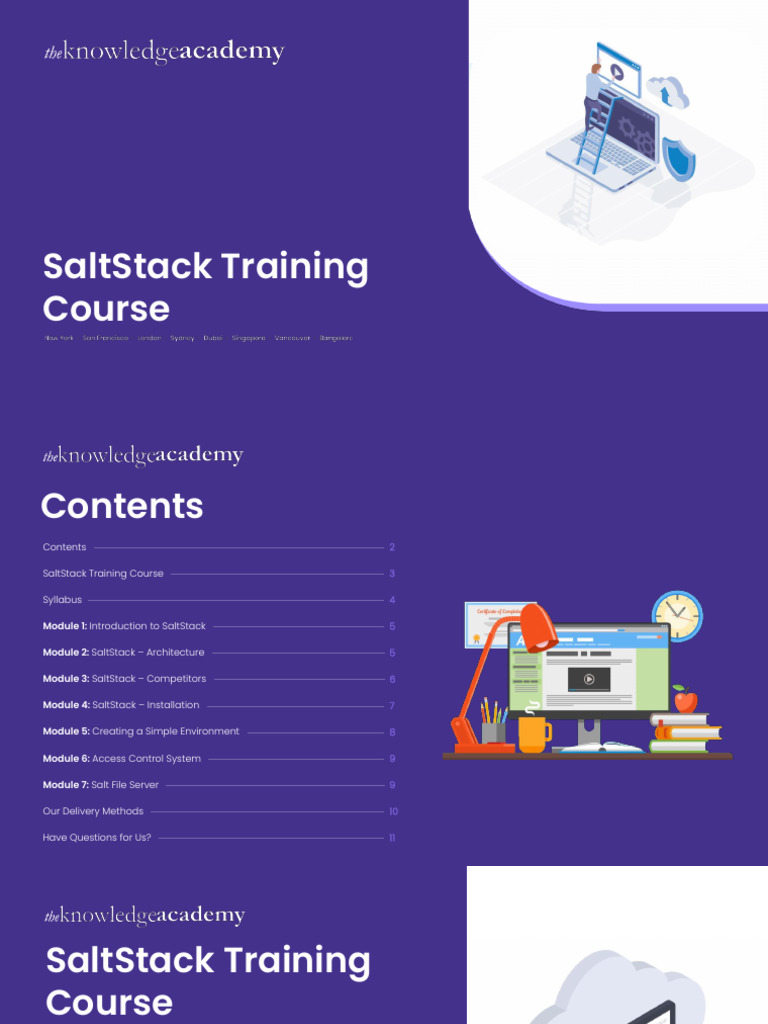 SaltStack Training Course | Download Free PDF | Computer Science | Information Technology
