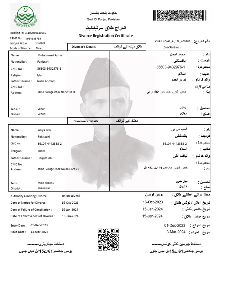 Print Final Certificate | PDF