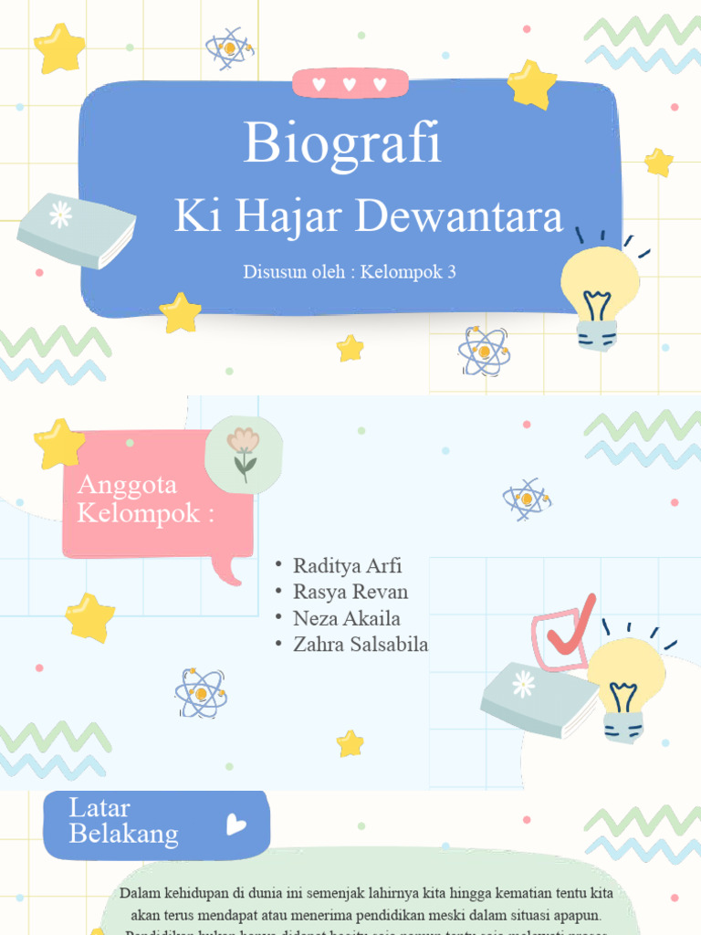 Biografi Ki Hajar Dewantara | PDF