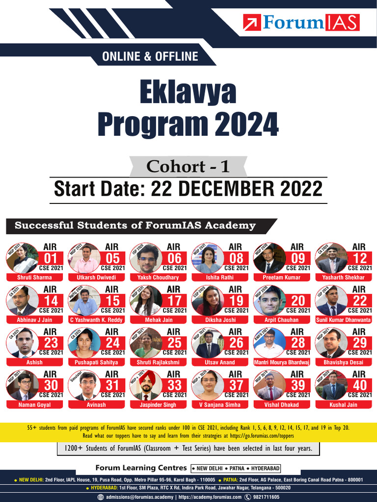 Eklavya Cohort 1 22 Dec. 22 | PDF | Mentorship | Payments