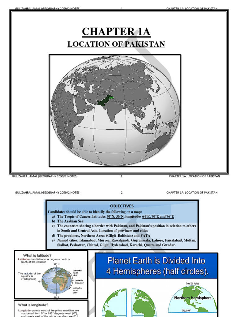 1a Loc of Pakistan Notes | PDF | Pakistan
