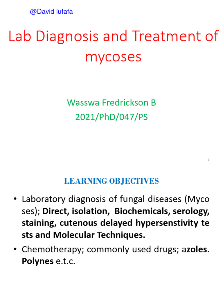 Lab Diagnosis and Treatment | PDF | Medical Specialties | Biology