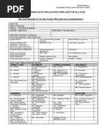 Date Application Form | PDF