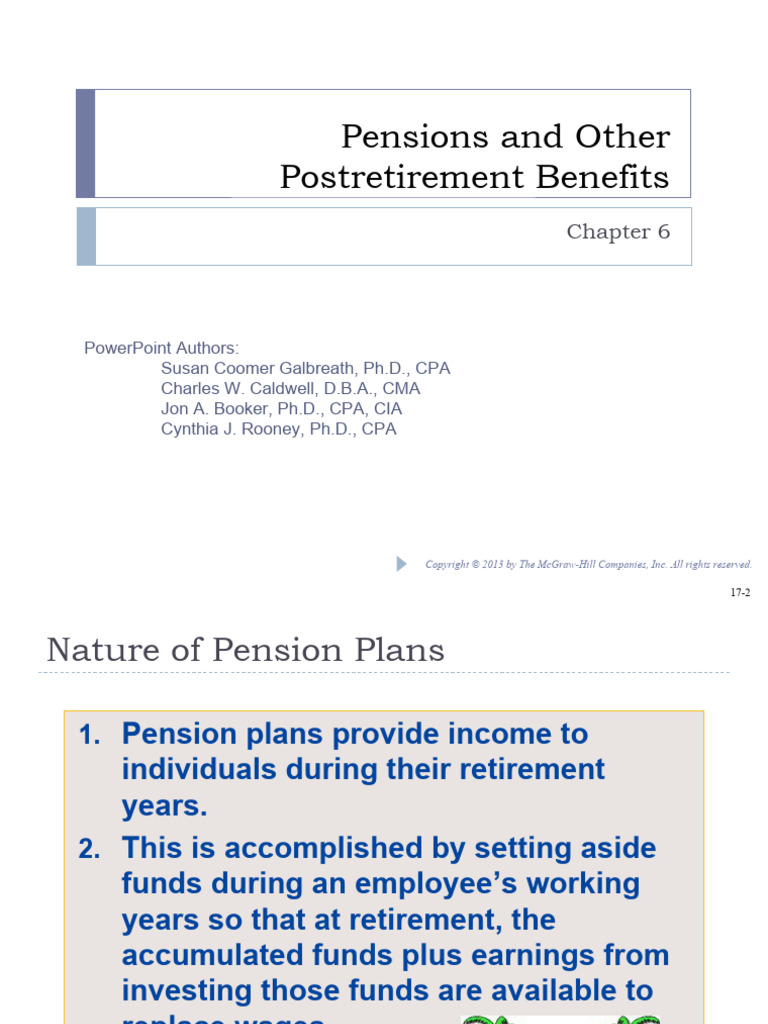 Chapter 6 Pension Fund | PDF | Pension | Defined Benefit Pension Plan